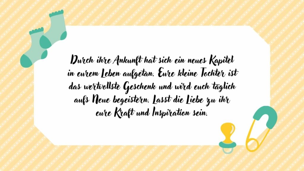 Die schönsten Glückwünsche zur Geburt eines Mädchens | Echte Mamas